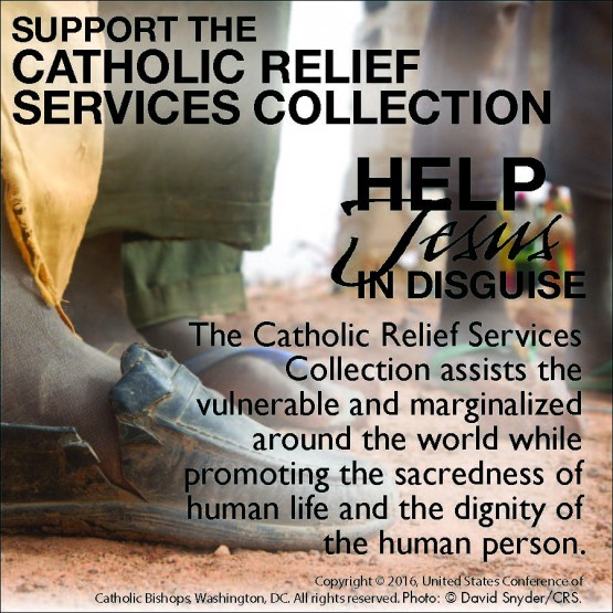 Catholic Relief Services Collection 2017 - Saint Patrick Catholic Church