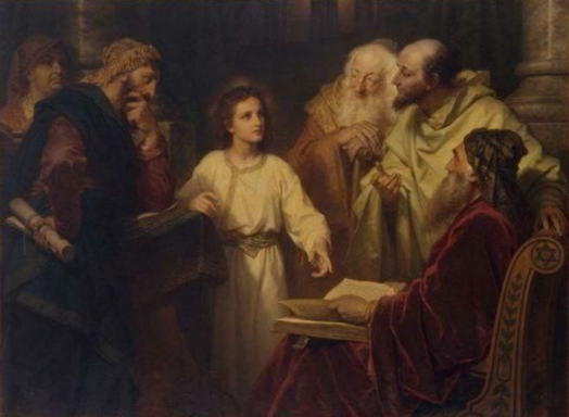 The Boy Jesus in the Temple - Saint Patrick Catholic Church