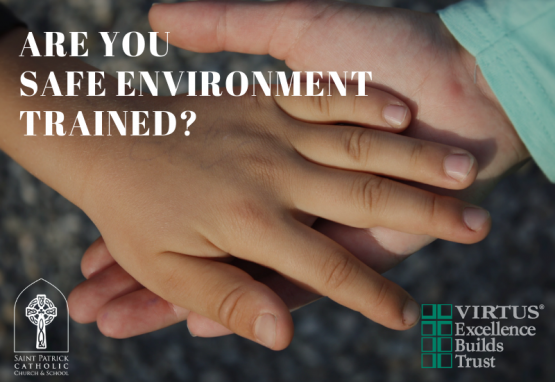 Are you Safe Environment Trained? - Saint Patrick Catholic Church